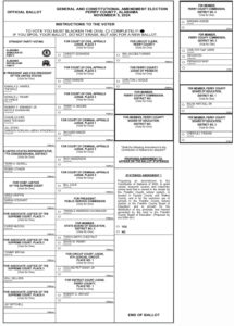 Perry County 2024 General Election Sample Ballot – The Perry County Herald